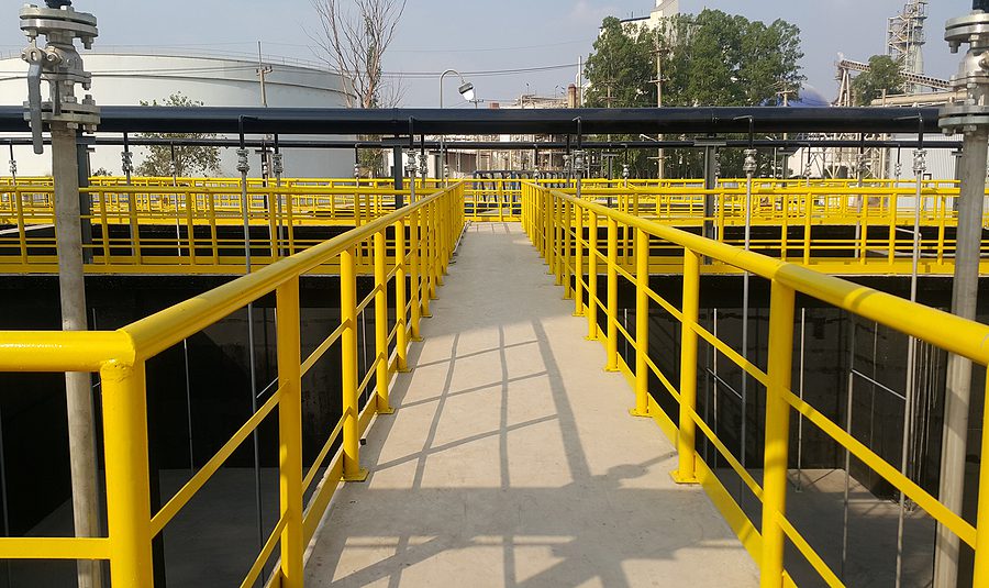 Fabricating Miles of Industrial and Commercial Handrail | Swanton Welding