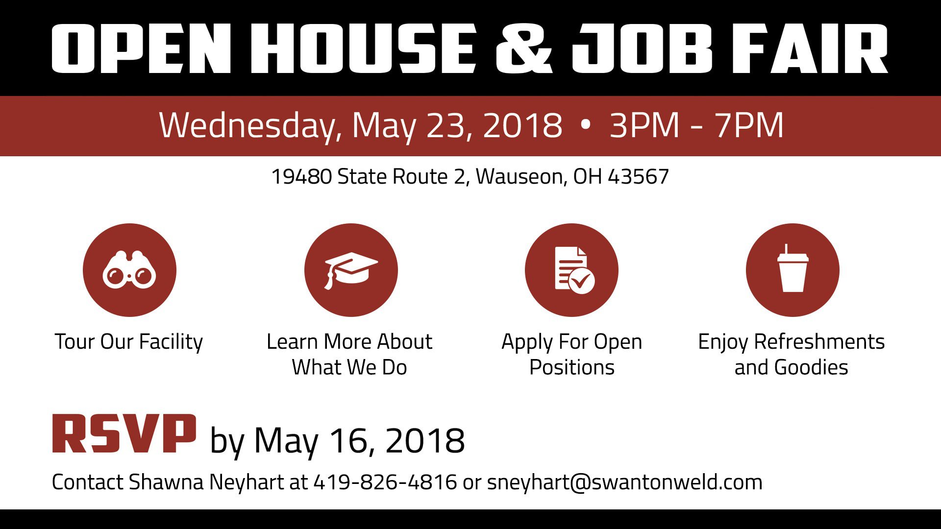 Swanton Welding Open House | Swanton Welding