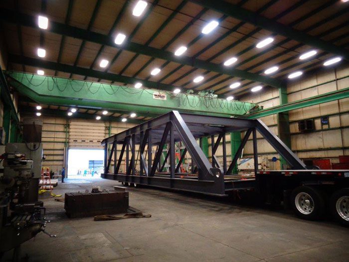 Structural Framework for Large Material Conveyor | Swanton Welding